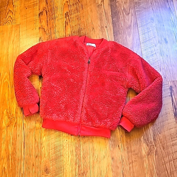 Epic Threads | Jackets & Coats | Epic Threads Red Fur Jacket Size Small ...